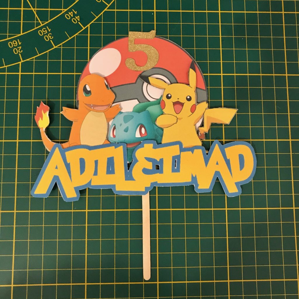 Toppers Pokemon - topperscake