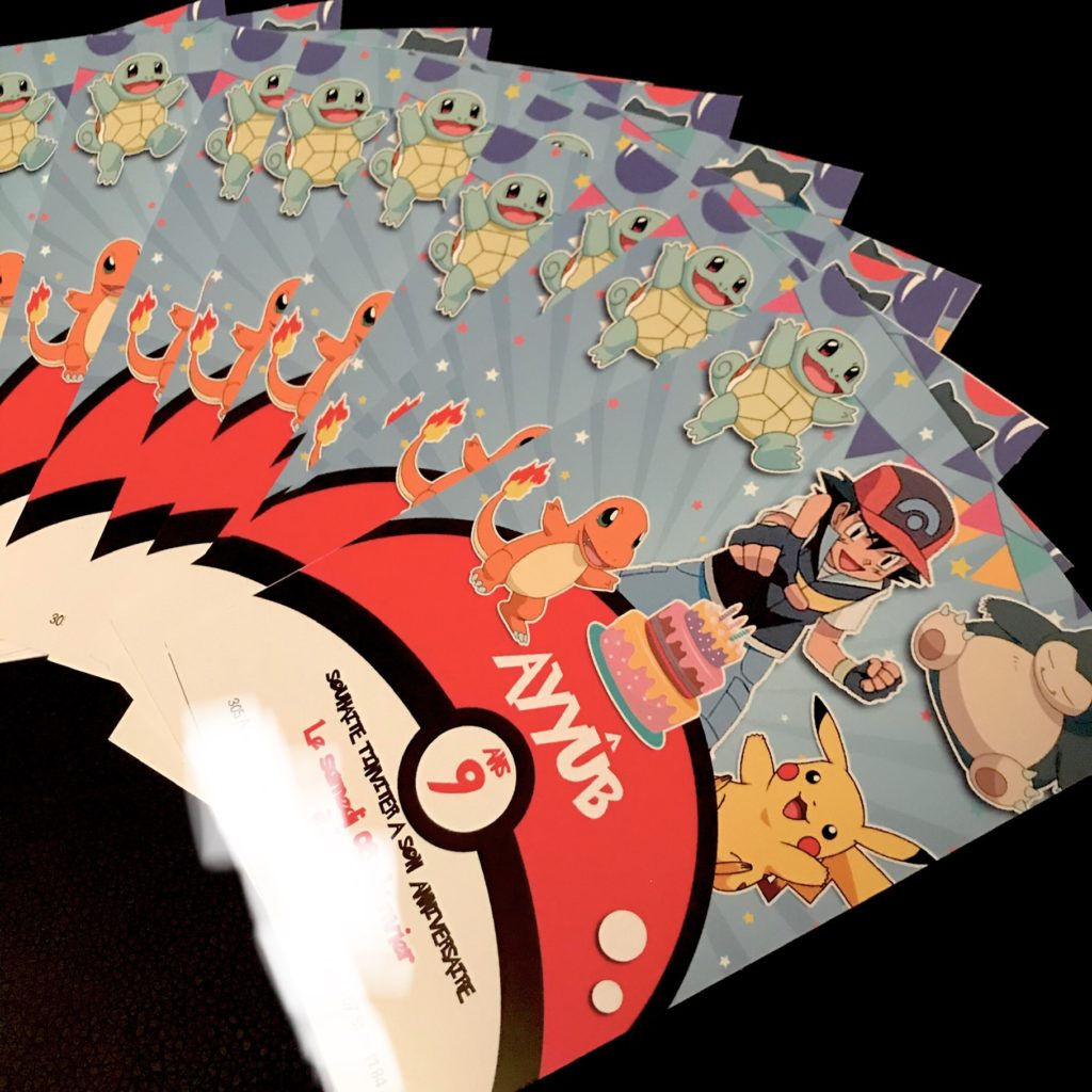 Invitation et Flyers - topperscake