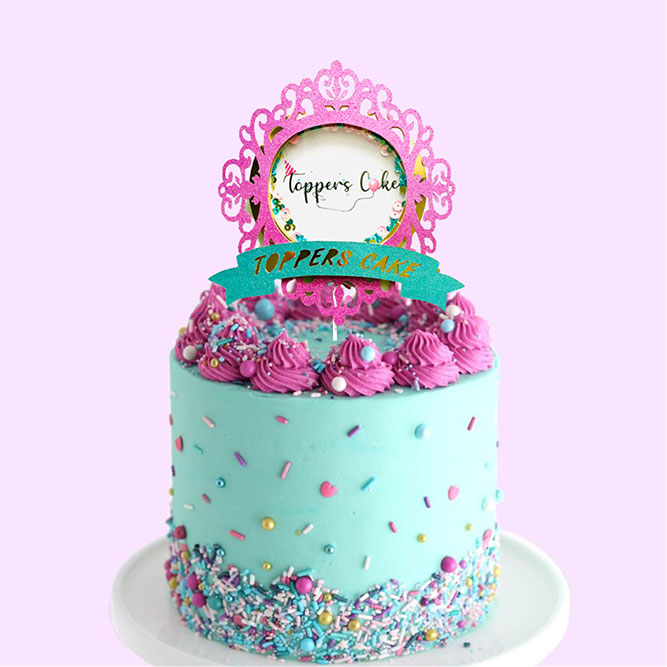 personnalisée toppers carton mariage - topperscake